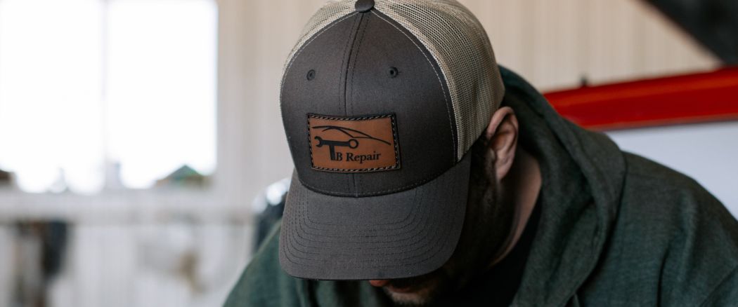 Custom Leather Patch | Custom Leather Patch Hats – Leatherwood Custom ...